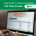 Hotel Check in Check out Template - Excels App