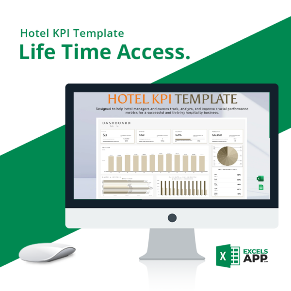 Hotel KPI Template - Excels App