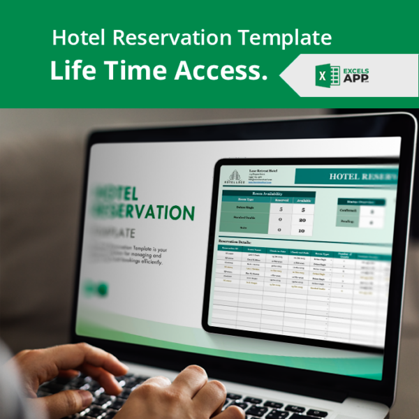 Hotel Reservation Template - Excels App
