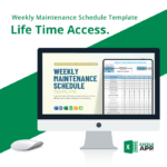 52 Week Preventive Maintenance Schedule Template